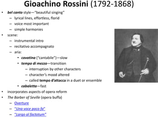 Power point 22. The Romantic Era: Early Romantic Opera | PPTX