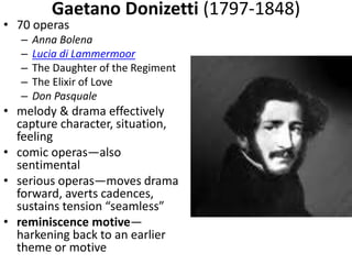 Power point 22. The Romantic Era: Early Romantic Opera | PPTX