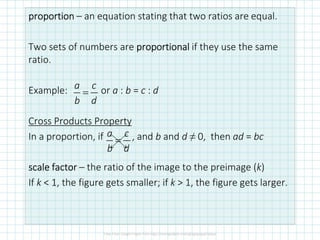 7.2 Similar Polygons | PDF