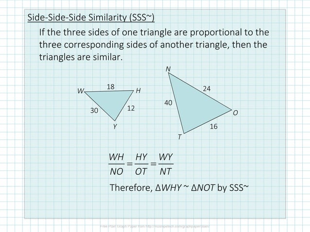7.3 Similar Triangles | PPT