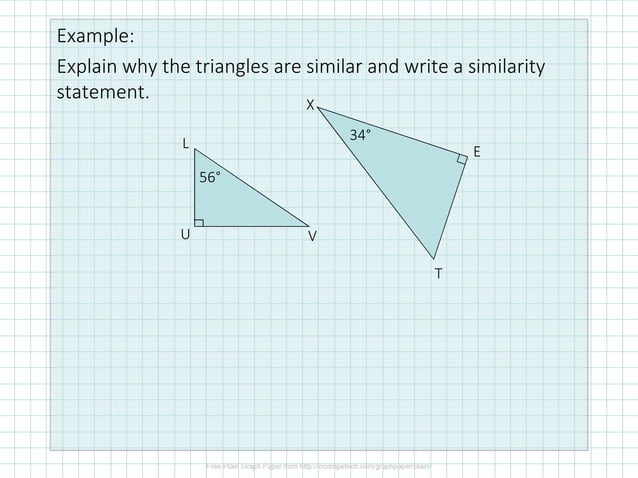 7.3 Similar Triangles | PPT