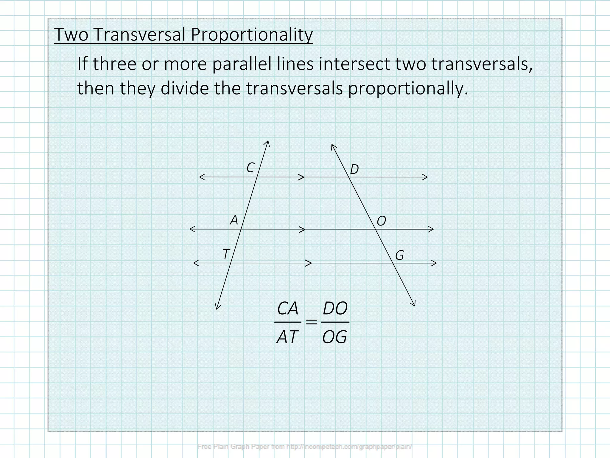 7.4 Triangle Proportionality Theorems | PDF