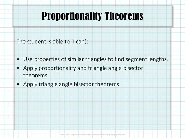 7.4 Triangle Proportionality Theorems | PDF