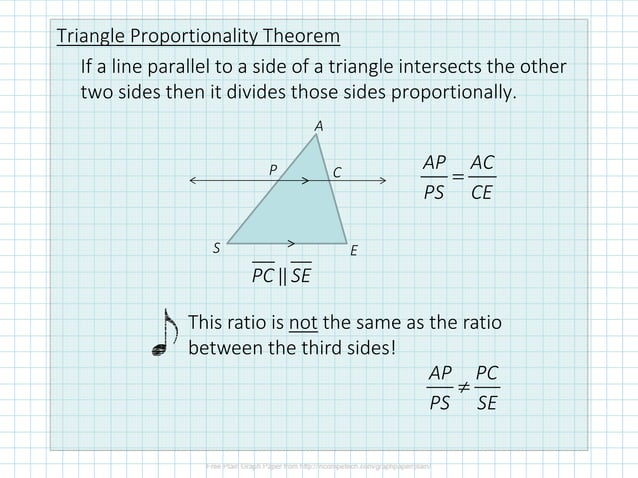 7.4 Triangle Proportionality Theorems | PDF