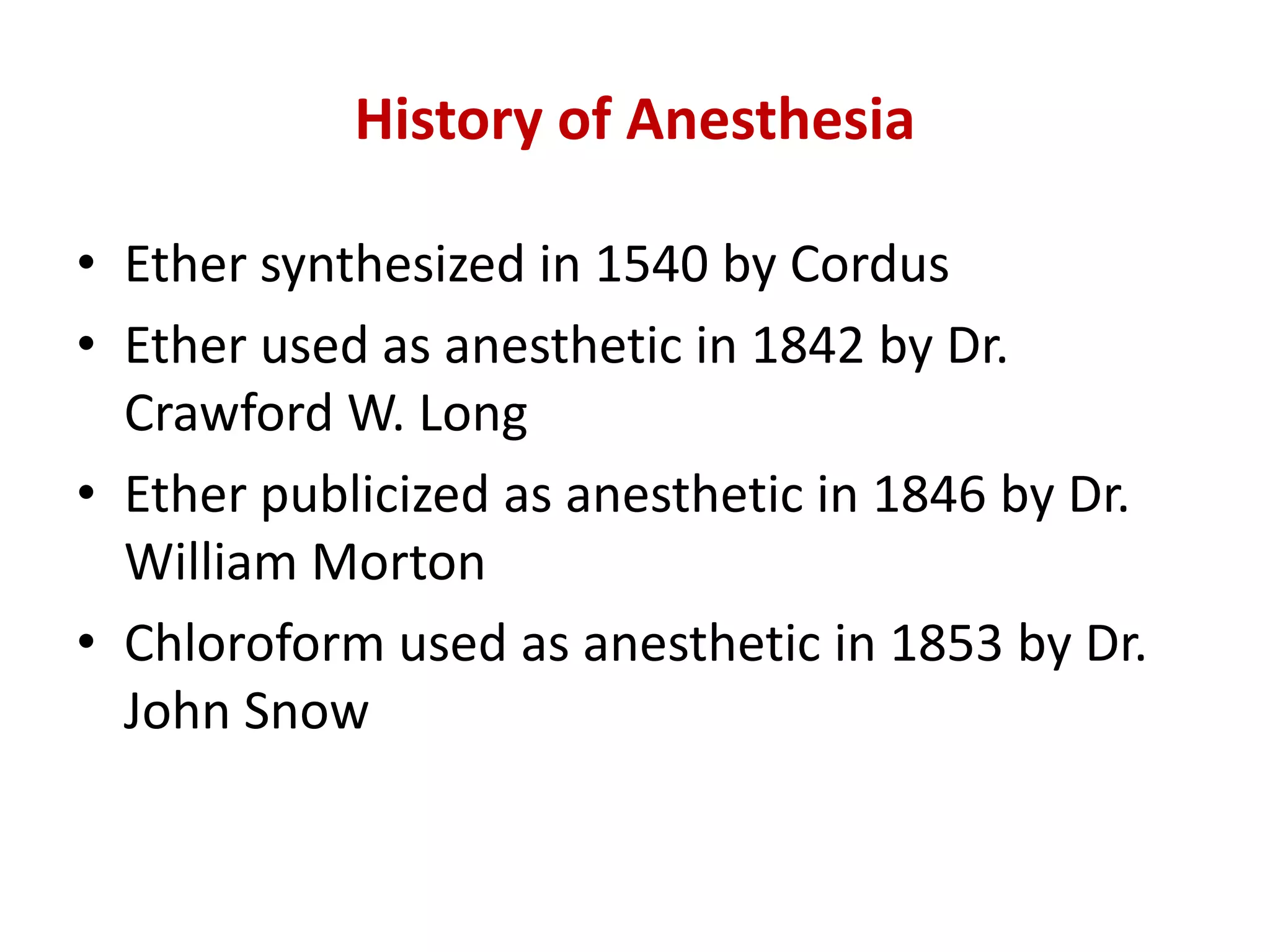 Decoding Anesthesia: What Does It Really Mean