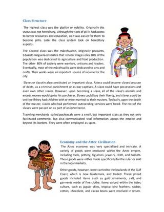 7. aztec civilization | PDF