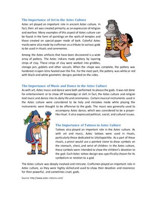 7. aztec civilization | PDF