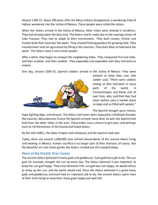 7. aztec civilization | PDF