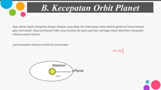 7. gravitasi newton dan gerak planet ILMU PENGETAHUAN BUMI DAN ...