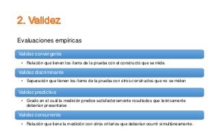 Validez y Confiabilidad de una Escala | PDF