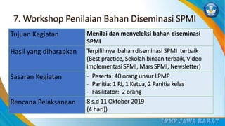 7. strategi implementasi spmi di satuan pendidikan final | PPTX