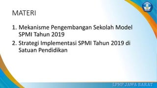 7. strategi implementasi spmi di satuan pendidikan final | PPTX