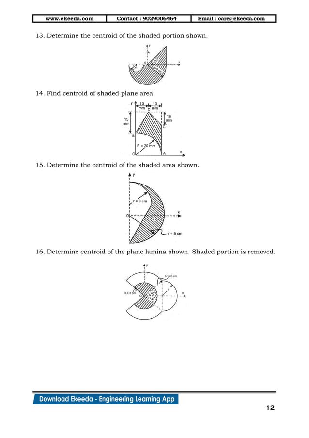 7. centroid and centre of gravity | PDF