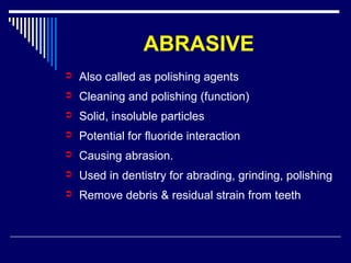 Dental products toothpaste & mouthwash | PPT