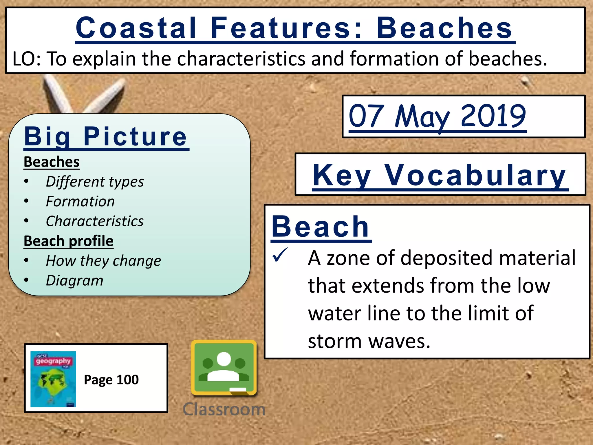 7. Beaches and sand dunes | PPTX