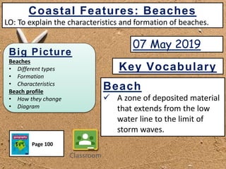 7. Beaches and sand dunes | PPTX