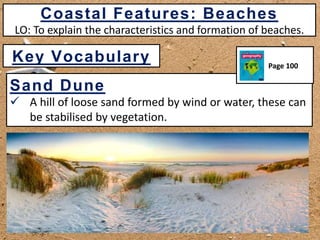 7. Beaches and sand dunes | PPTX