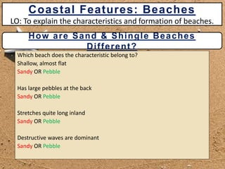 7. Beaches and sand dunes | PPTX