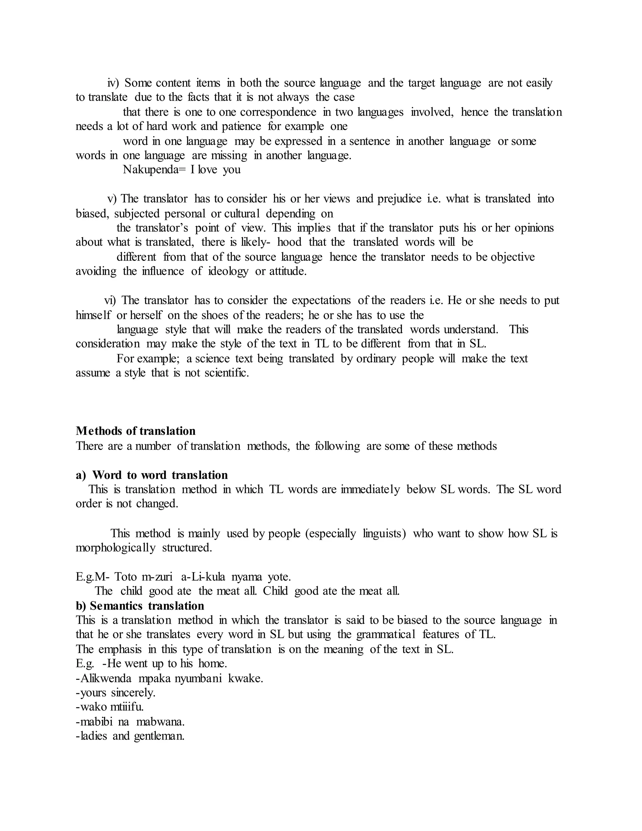 TRANSLATION AND INTERPRETATION | DOCX