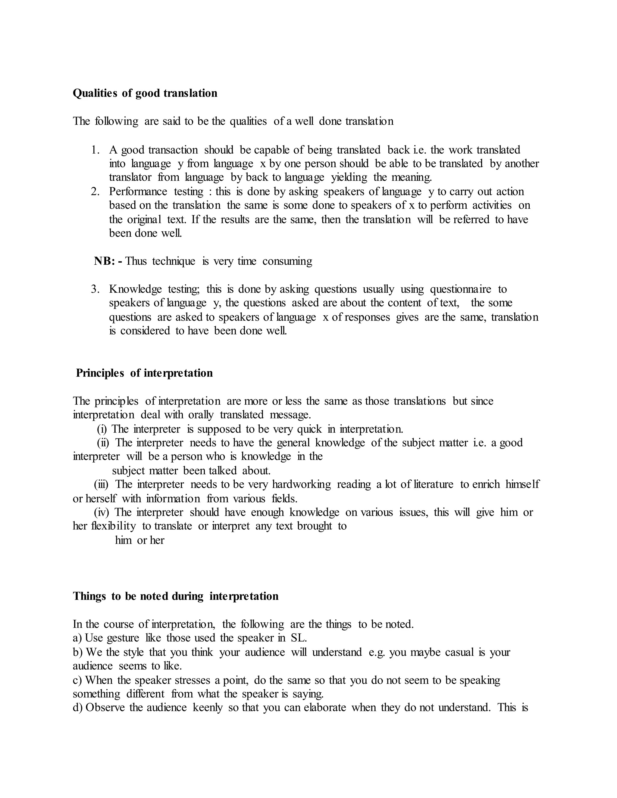 TRANSLATION AND INTERPRETATION | DOCX