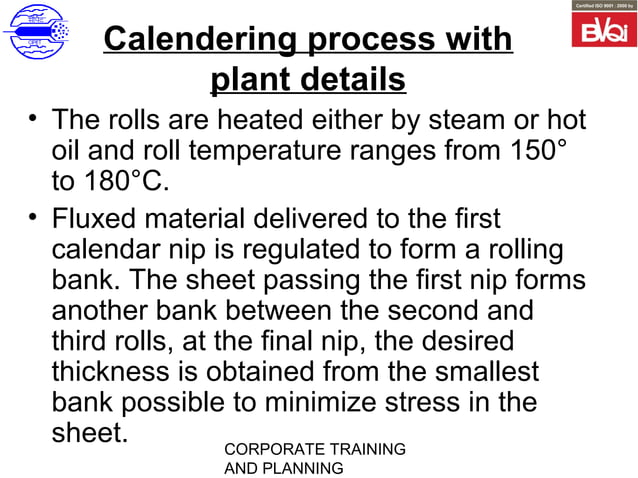 7. calendering process (1) | PPT