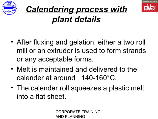 7. calendering process (1) | PPT