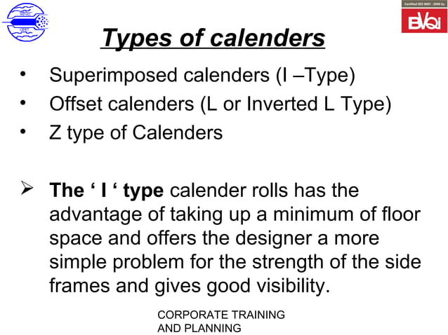 7. calendering process (1) | PPT