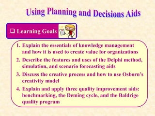 7. using planning & decision aids | PPTX