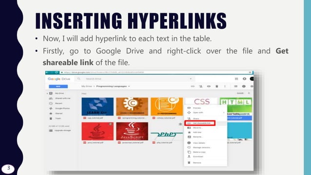 Wordpress - S03.L07 - Inserting Hyperlinks | PPT | Free Download