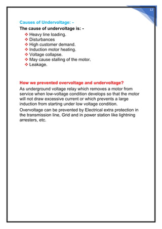 Design Development and Testing of an Overvoltage and Undervoltage ...