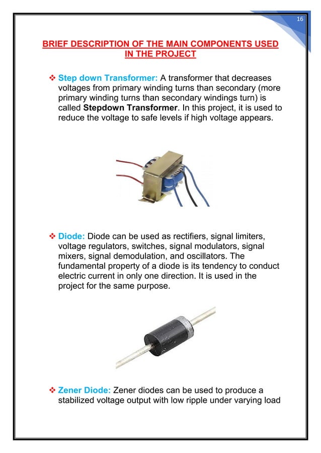 Design Development and Testing of an Overvoltage and Undervoltage ...