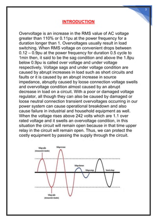 Design Development and Testing of an Overvoltage and Undervoltage ...