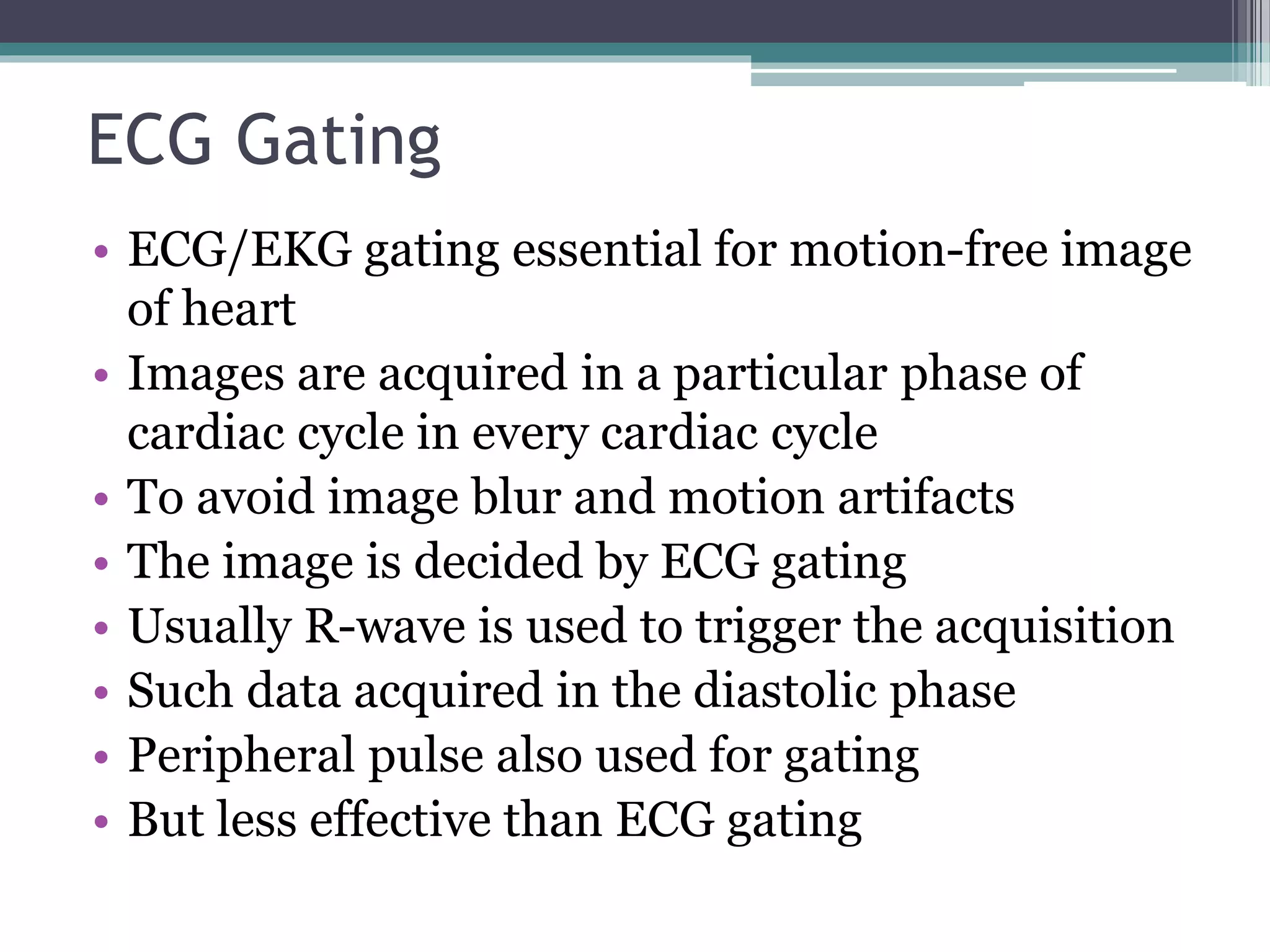 Cardiac Magnetic Resonance Imaging | PPTX