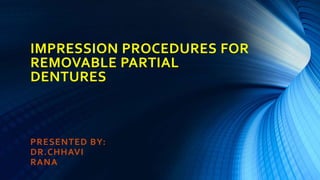 impression in RPD | PPTX