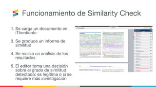 Similarity Check - Crossref LIVE Bogotá | PDF