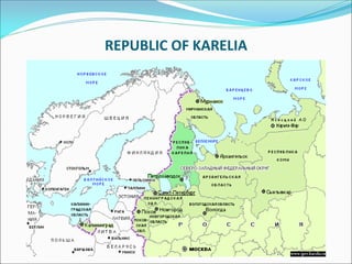 Presentations from NW Russian regions: Karelia (EN) | PDF