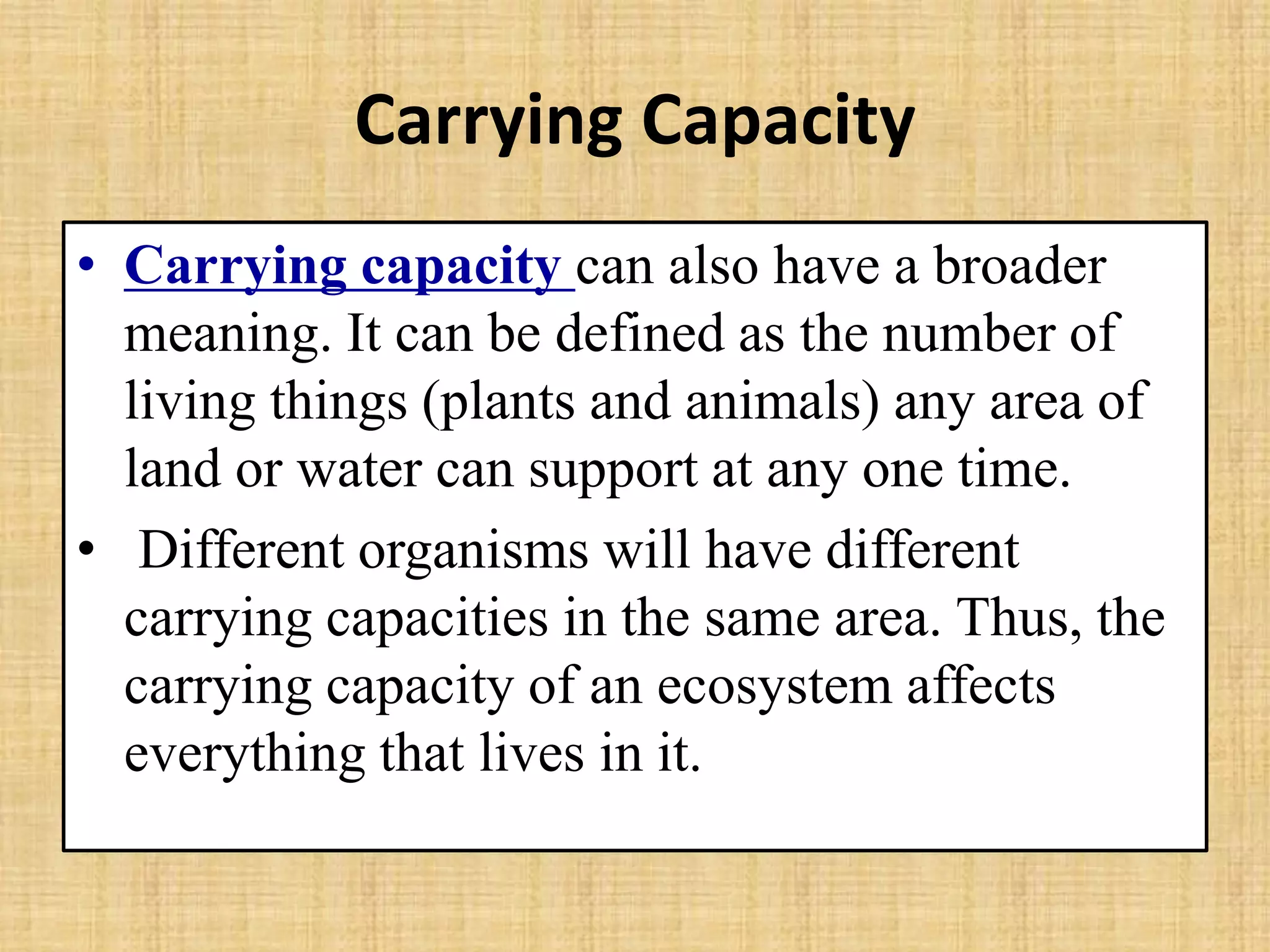 7. Environmental carrying capacity | PDF
