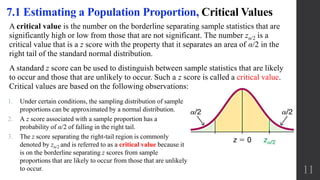 Estimating a Population Proportion | PPTX