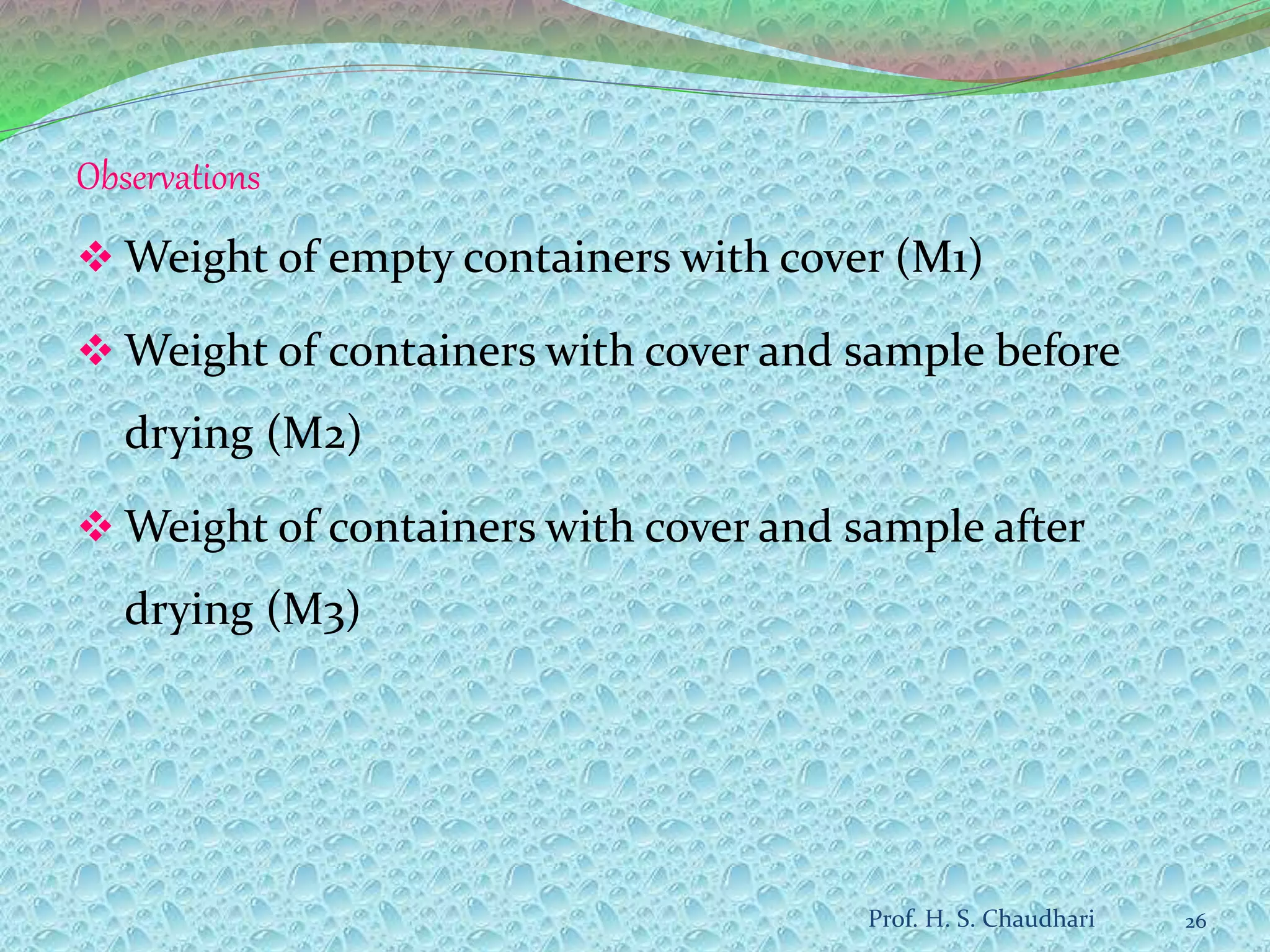 Moisture content determination Methods by Hema Gavit | PPTX