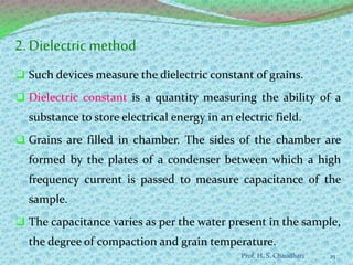 Moisture content determination Methods by Hema Gavit | PPTX