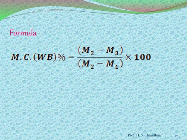 Moisture content determination Methods by Hema Gavit | PPTX | Chemistry ...