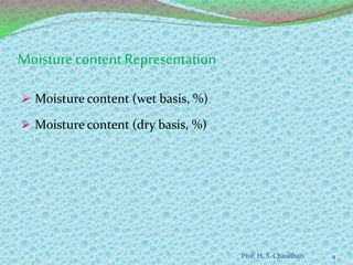 Moisture content determination Methods by Hema Gavit | PPTX
