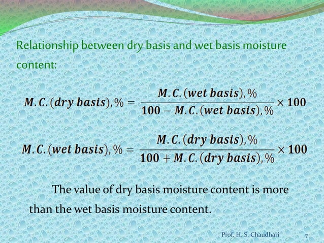 Moisture content determination Methods by Hema Gavit | PPTX | Chemistry ...