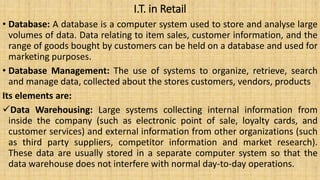 7. IT in Retail | PPTX