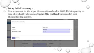 Inventory Adjustment In Odoo | PPT