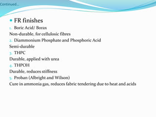 Safety and protective technical textiles | PPTX