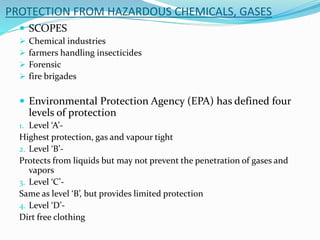 Safety and protective technical textiles | PPTX