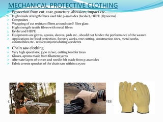 Safety and protective technical textiles | PPTX