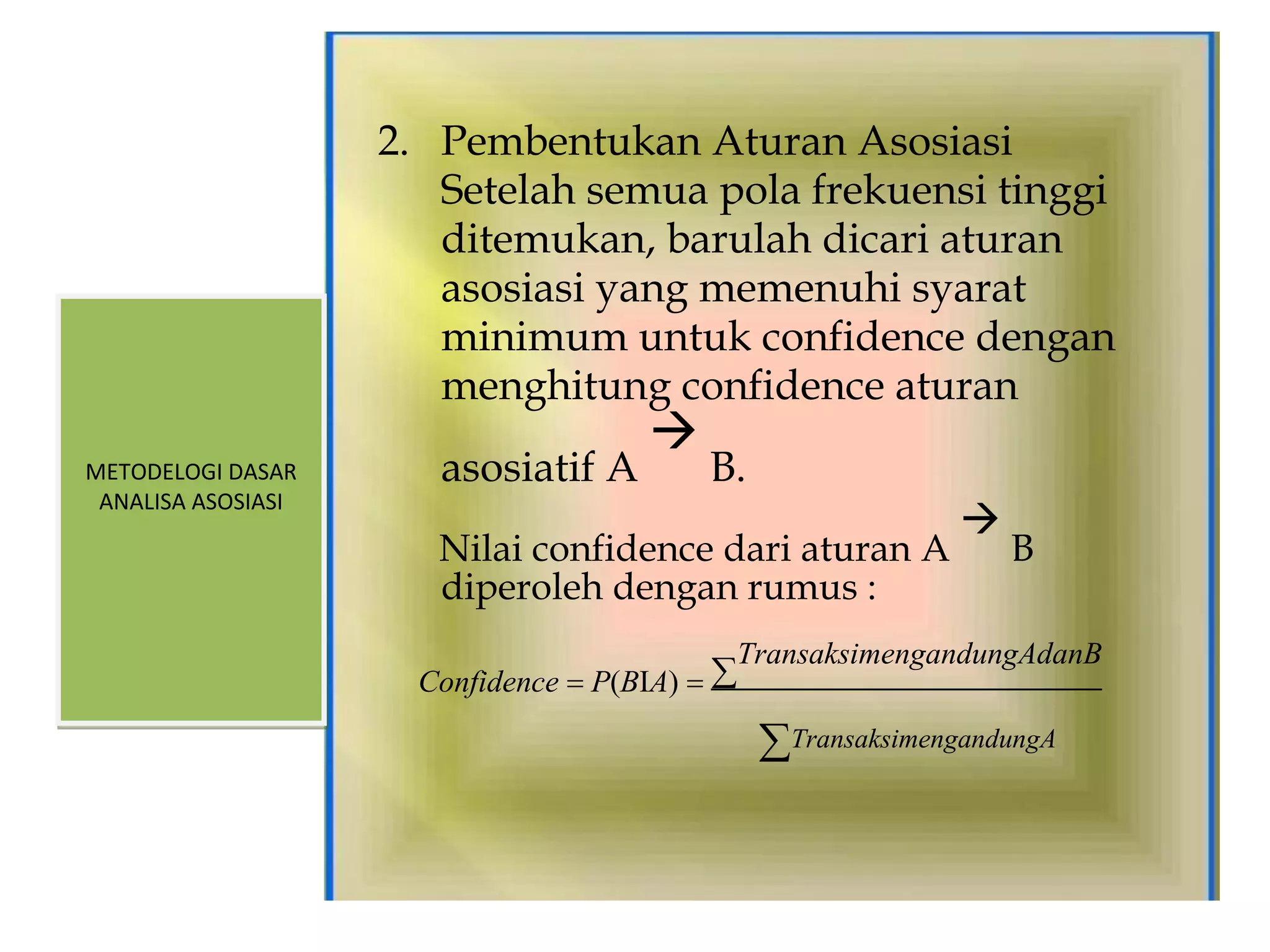 7. algoritma a priori ( Data Mining) | PDF
