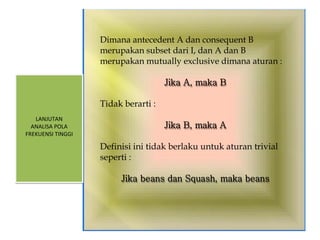 7. algoritma a priori ( Data Mining) | PDF